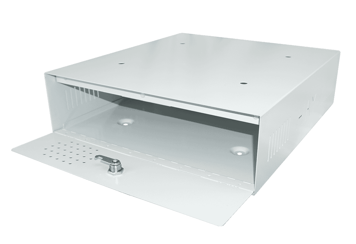 Lockable CCTV Recorder DVR/NVR Metal Enclosure | Connectec.uk