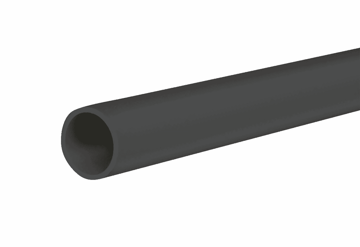 Univolt 25mm Heavy Duty LSF Rigid Conduit Black 3m Length