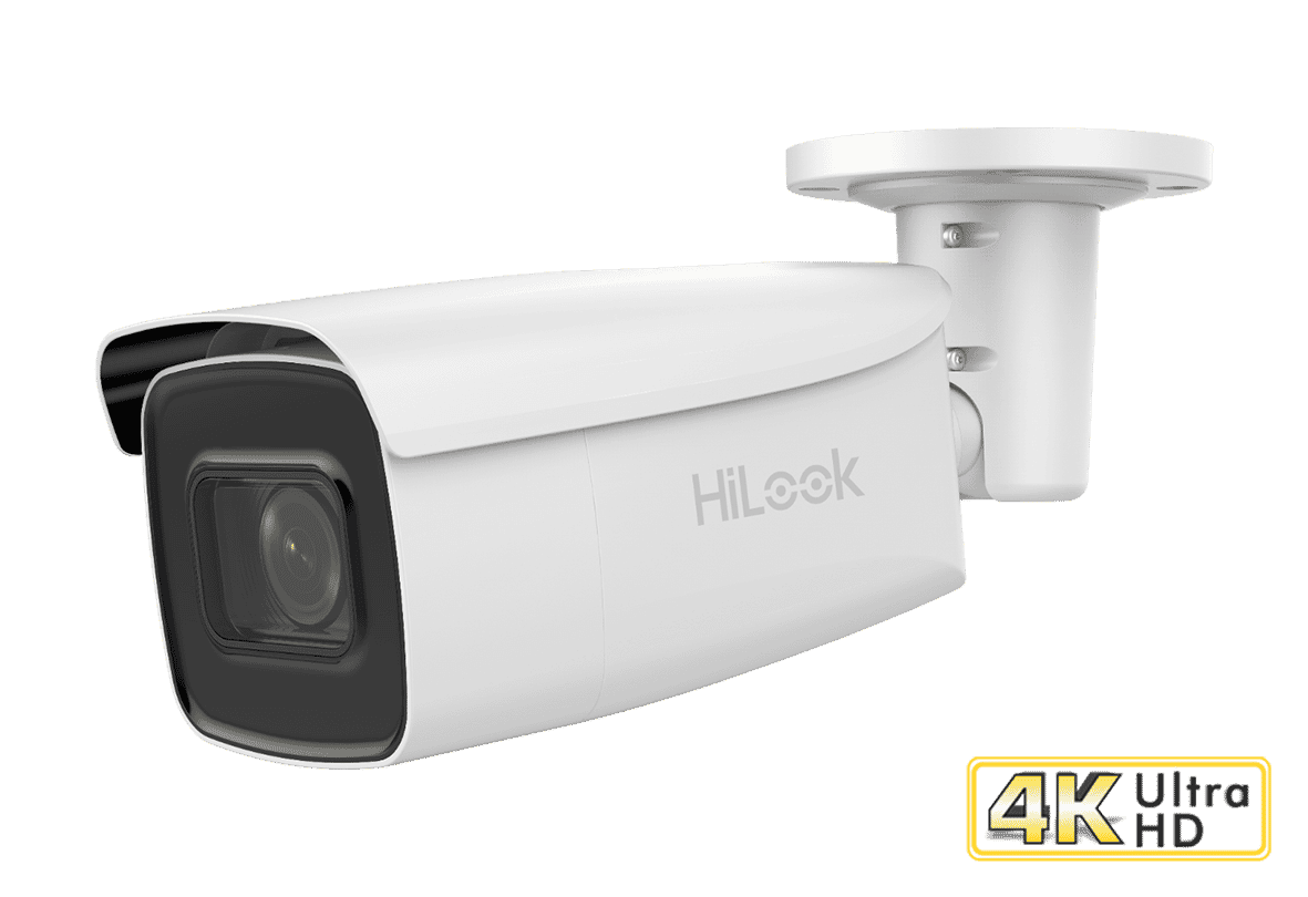 HiLook IPC-B680H-MZ 8MP 4K IP Bullet Camera 2.8-12mm MFZ | Connectec.uk