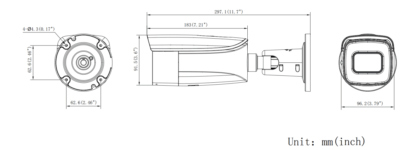 HiLook IPC-B680H-MZ 8MP 4K IP Bullet Camera 2.8-12mm MFZ | Connectec.uk