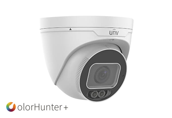 Uniview IPC3634SE-ADF28K-WL-I0 4MP IP ColorHunter Fixed Turret Camera 2.8mm