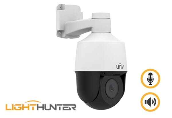 Uniview IPC6312LR-AX4-VG 2MP IP LightHunter Mini PTZ Camera 2.8-12mm