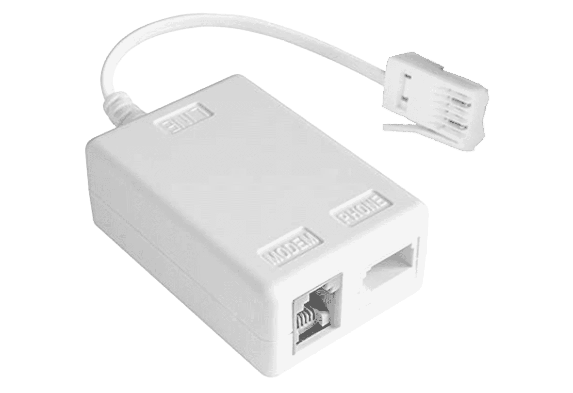 ADSL Broadband Micro Filter with Lead | Connectec.uk