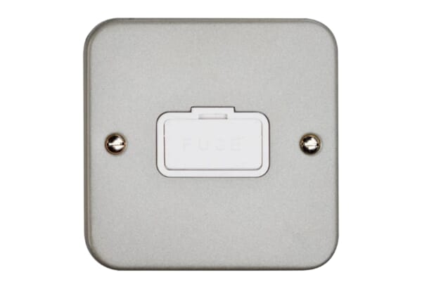 Deta Vimark Metalclad Single Gang Unswitched Surface Mount Fused Spur