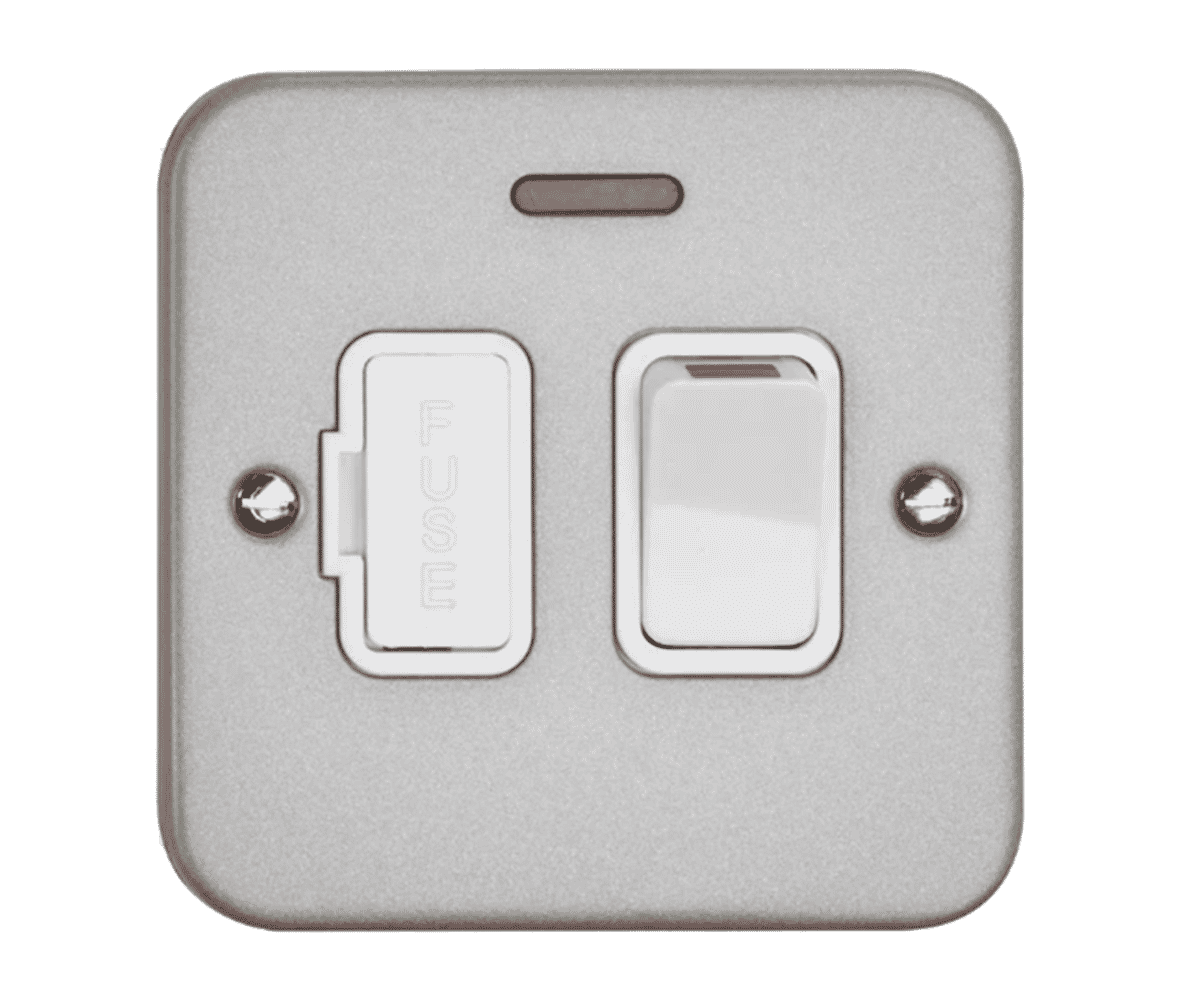 Deta Vimark Metalclad Single Gang Switched Surface Mount Fused Spur ... Deta Vimark Metalclad Single Gang Switched Surface Mount Fused Spur ...
