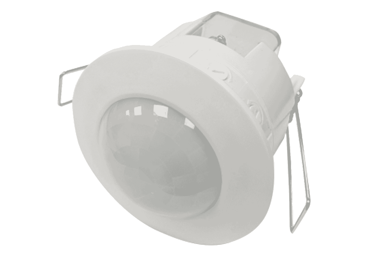 Recessed Ceiling Mount 360° PIR Infrared Motion Detector (44mm)