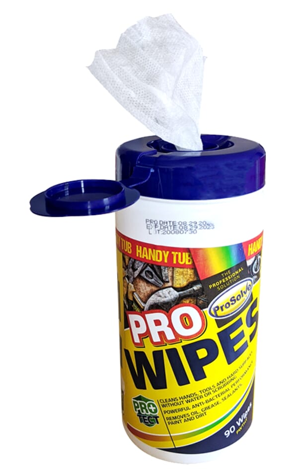 Heavy Duty Professional Anti-bacterial Hand Wipes (90 Sheets)