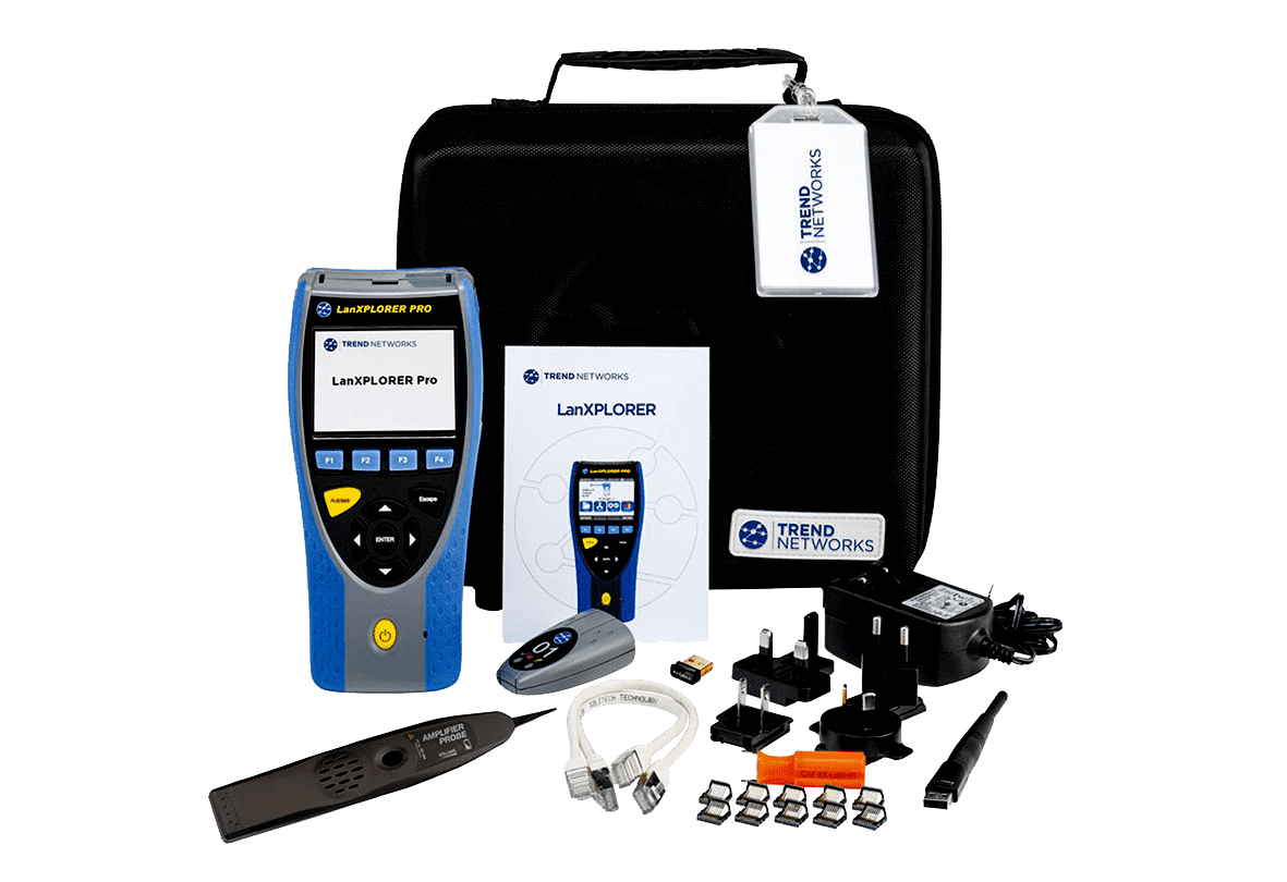 TREND Networks LANXPLORER Pro Network LAN WiFi PoE Tester