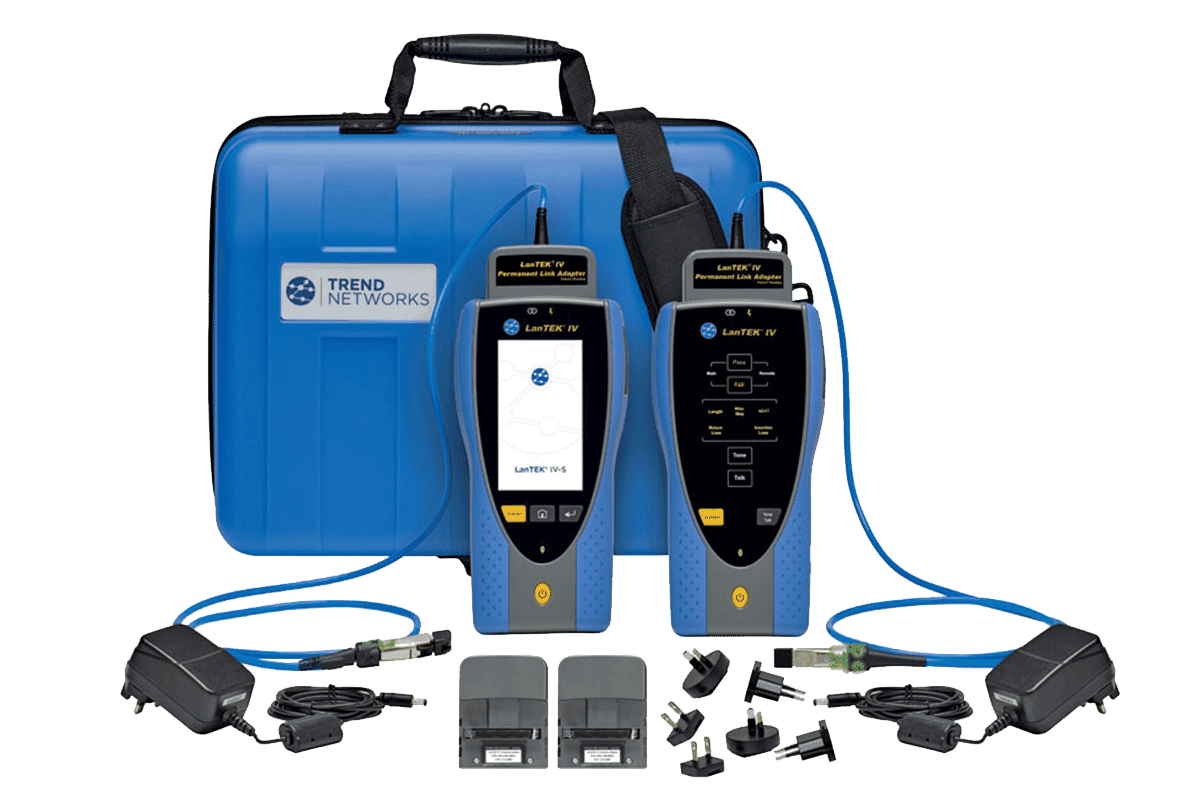 TREND Networks LanTEK IV-S 500MHz Cable Certifier | Connectec.uk