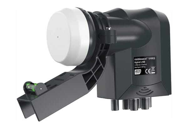 Sky Q Wideband Hybrid Quad LNB for Mk 4 Dishes