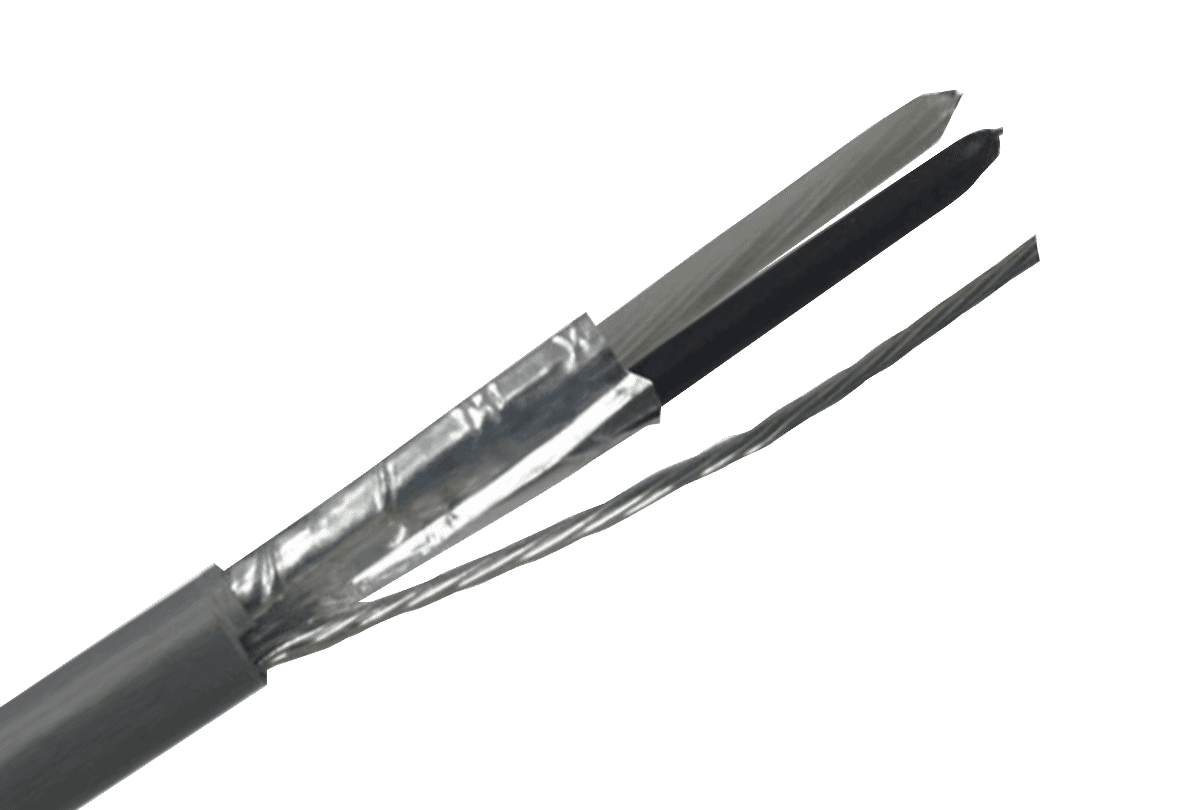 Screened 2 Core Belden Equivalent (8719) LSZH 100m | Connectec.uk