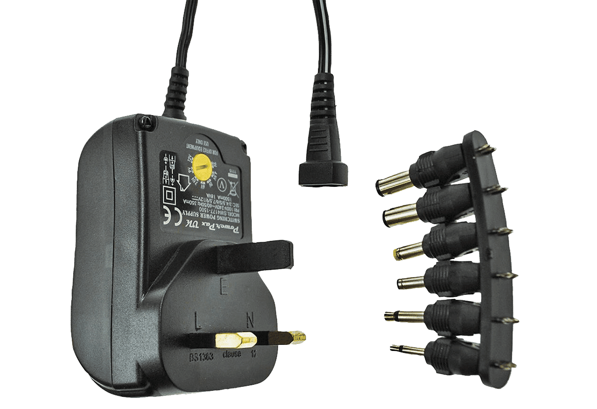 3-12V DC 18W Adjustable Multi-voltage Power Supply