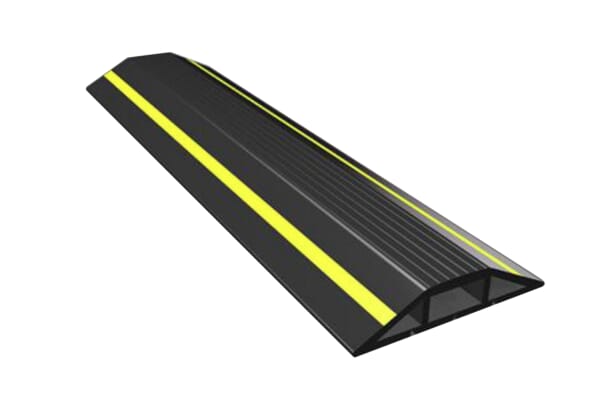 Flexible PVC Cable Protector 3 Compartment Step-over