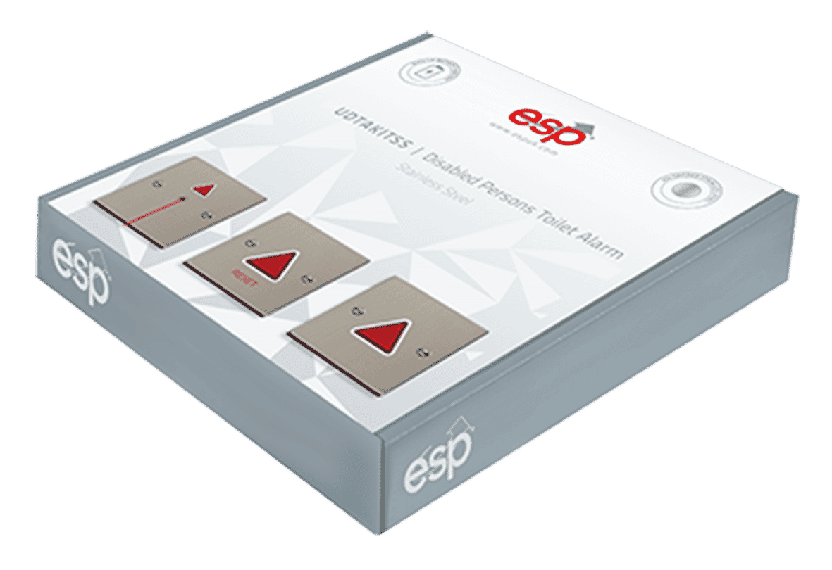 ESP Essentials Emergency Assistance Alarm Kit Stainless Steel ...