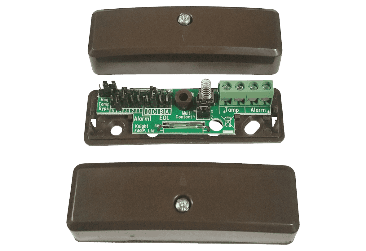 Knight YEND74B Surface Door Contact Grade 3 Brown