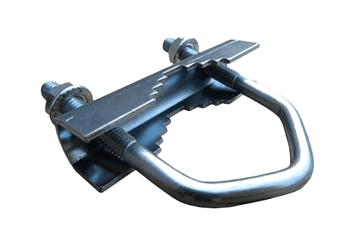 2 Inch Aerial Mast Clamp Jaw