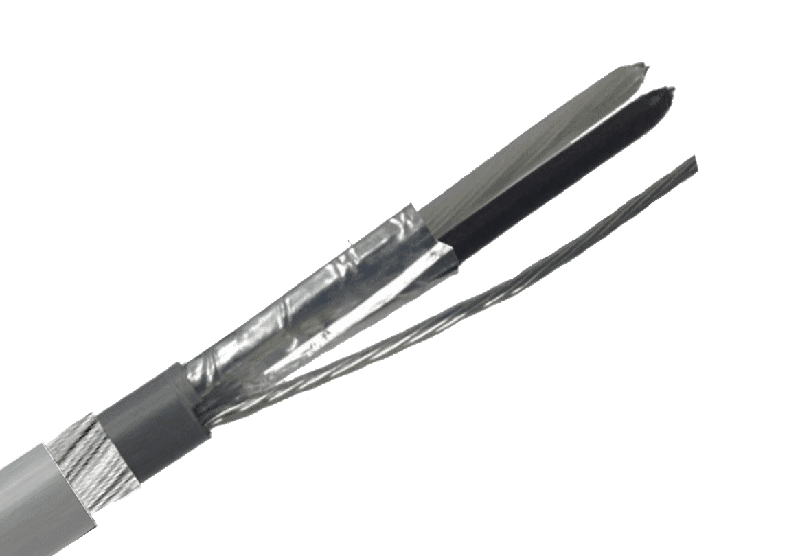 Screened 2 Core Belden Equivalent (8760) LSZH SWA Armoured 50m ...