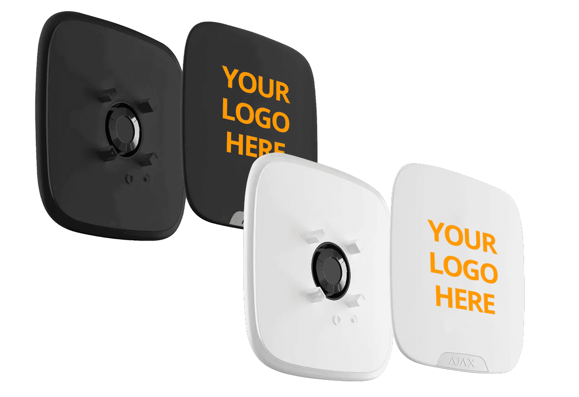 Ajax Street Siren Double Deck BrandPlates Black or White