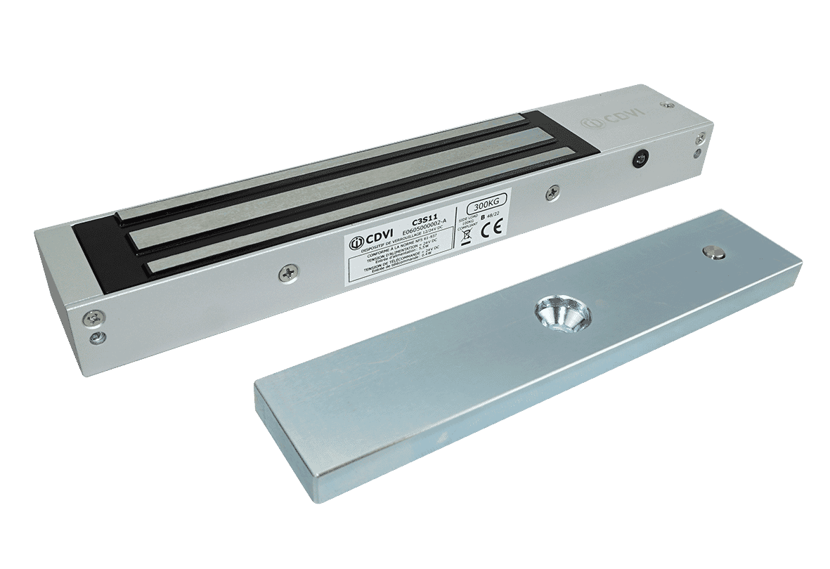 CDVI C3S11 300kg Surface Mount Magnetic Lock Monitored
