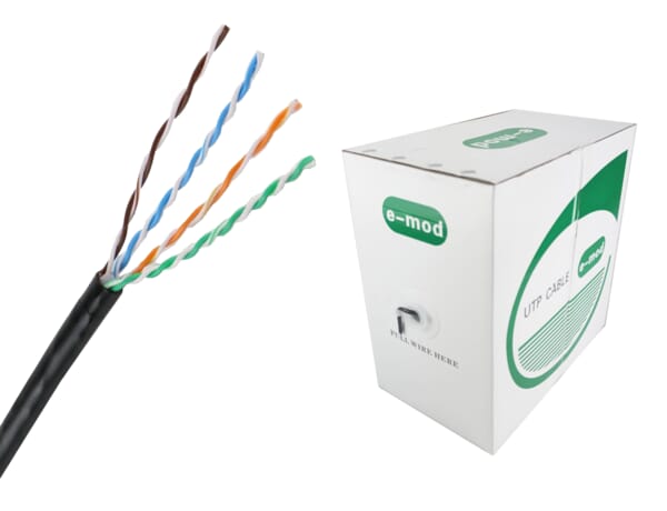 Value Cat 5e Solid UTP PE External Network Cable 305m | Connectec.uk