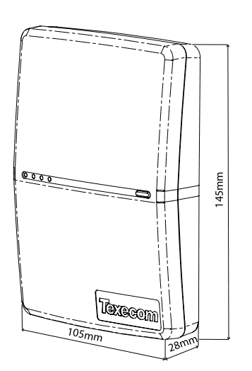 Texecom CEL-0007 Premier Elite SmartCom Dual Path 4G and Wi-Fi Communicator