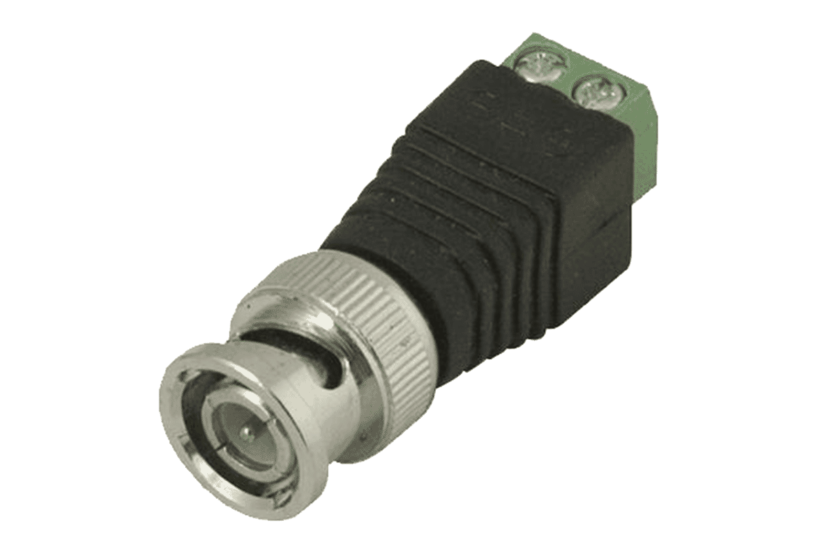 BNC Male Plug Connector with Screw Terminals