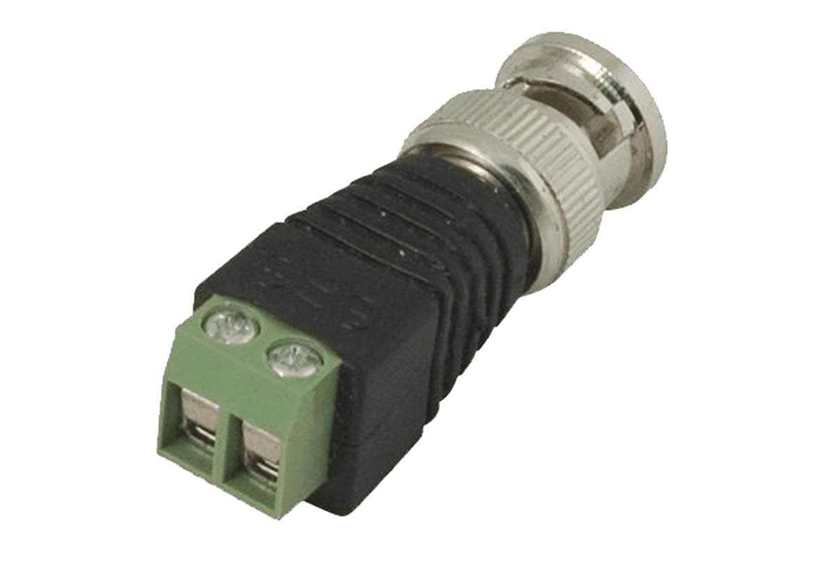 BNC Male Plug Connector with Screw Terminals