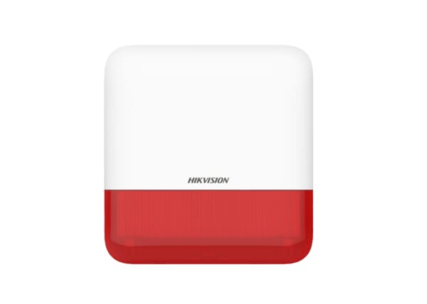 Hikvision DS-PS1-E-WE/FRONTLID-RED Blank Cover for AX-Pro Alarm Bell Box