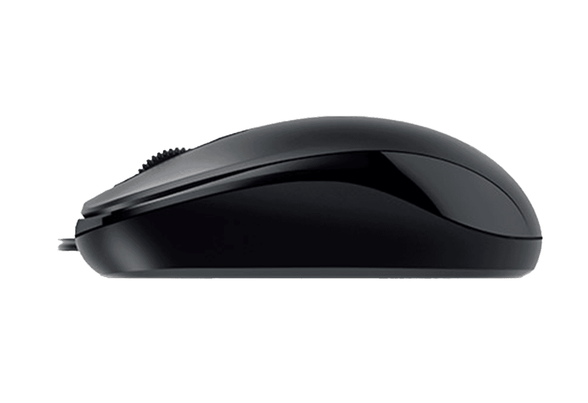 Genius DX-110 Wired USB Optical Mouse 1000 DPI Black Plug-and-play ...