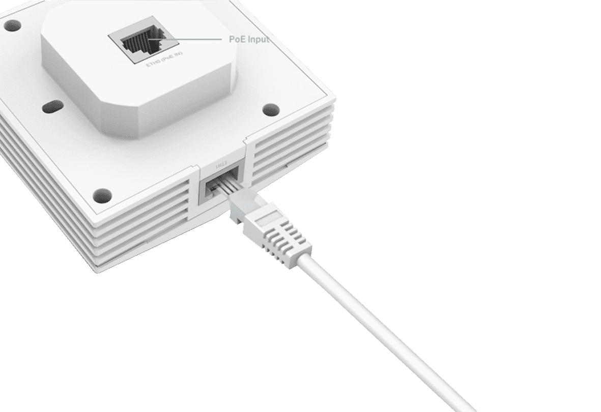 TP-LINK EAP650-WALL AX3000 Dual Band Wireless In-Wall Wi-Fi 6 Mesh ...