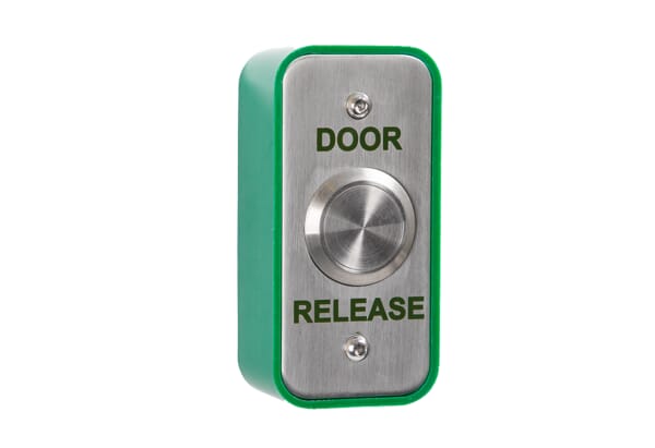 RGL EBSS/AP/DR Slim Stainless Steel Door Release Button