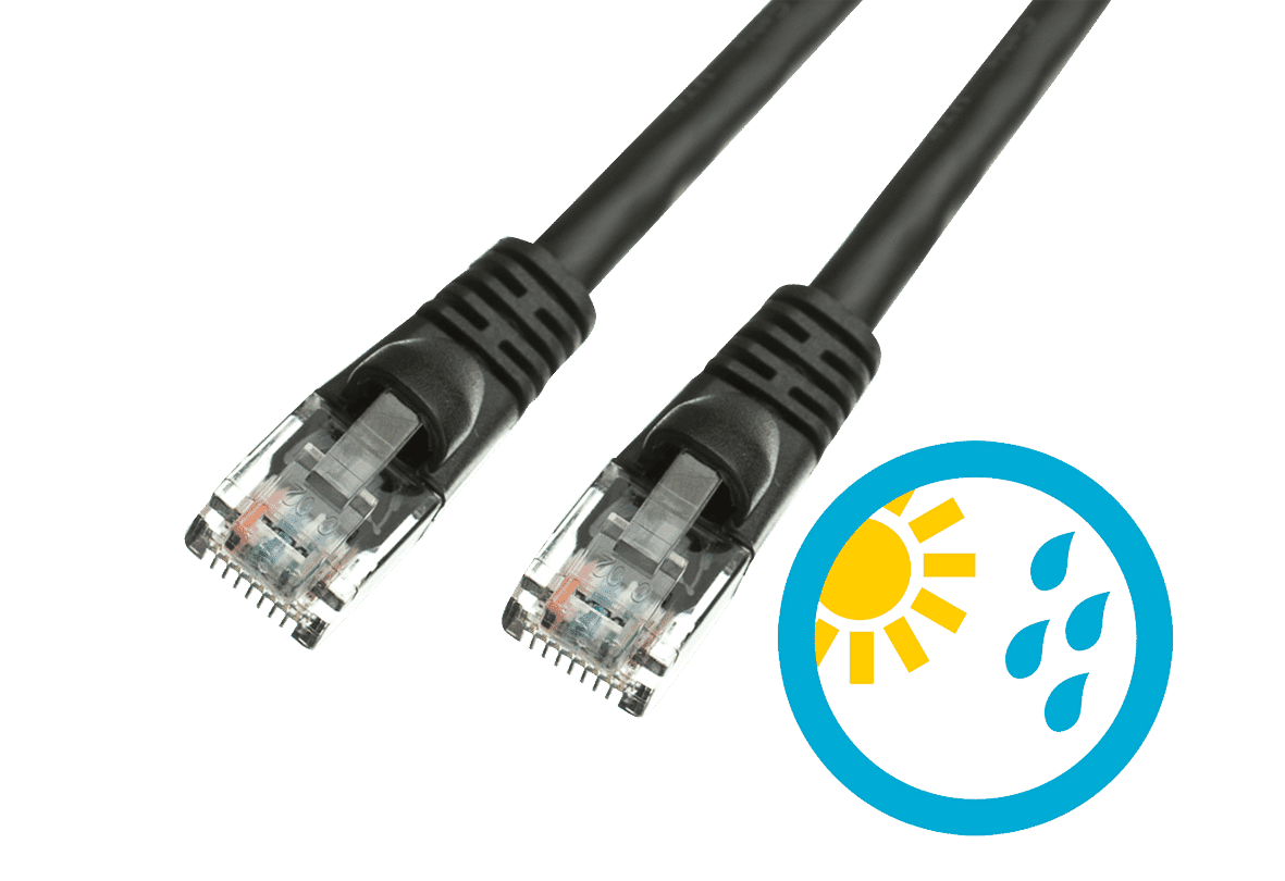 Cat5e PE UTP Outdoor External RJ45 Patch Cable