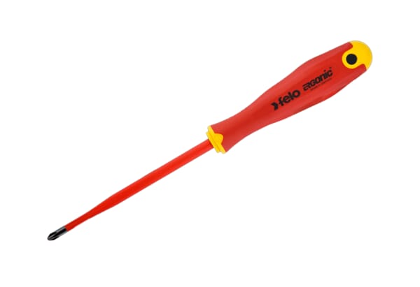 Felo SD Ergonomic VDE Slimline Screwdriver Phillips +/-Z (417) 1 x 80mm
