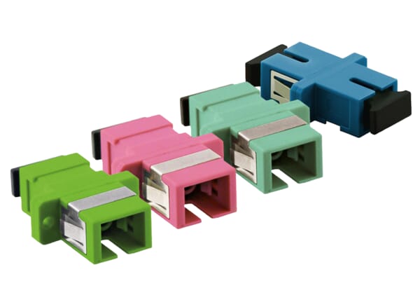 Fibre Optic Adapter Coupler Socket SC/SC Simplex OS2 APC Single-mode