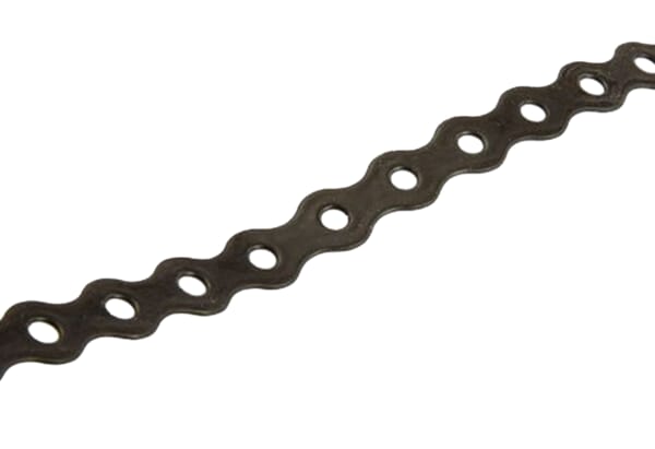 17mm Red Coated Steel Fixing Banding 10m