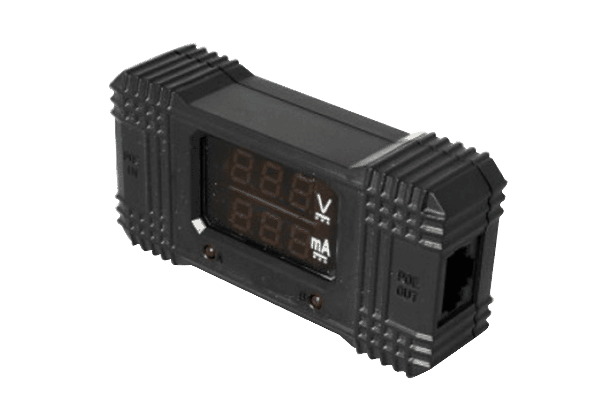 Haydon HAY-POE-M Inline PoE Voltage and Current Meter and Tester