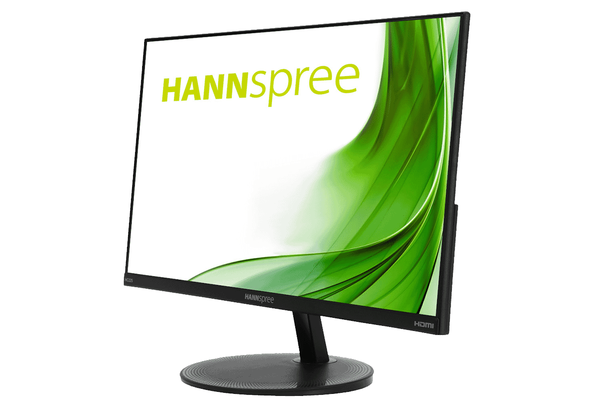 Hannspree HC225HFB 21.5-Inch Full HD 16:9 TFT Monitor HDMI VGA Speakers ...