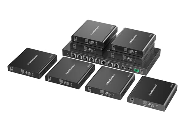 Antiference HDMI0108SCATV3 8-Way HDMI 4K HDCP2.2 Cat 6 Splitter 70m