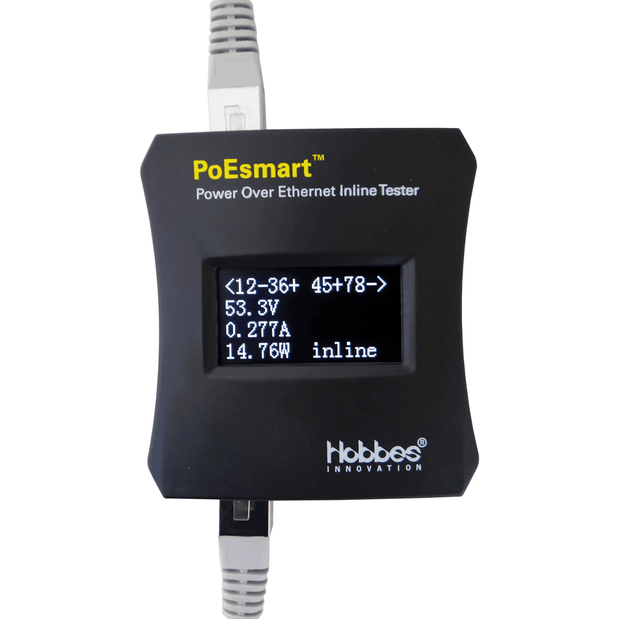Hobbes PoESmart Power Over Ethernet (PoE) and DC Inline Tester Meter