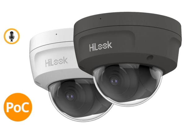 HiLook IPC-D150H-MU/GREY 5MP IP Dome Camera 2.8mm | Connectec.uk