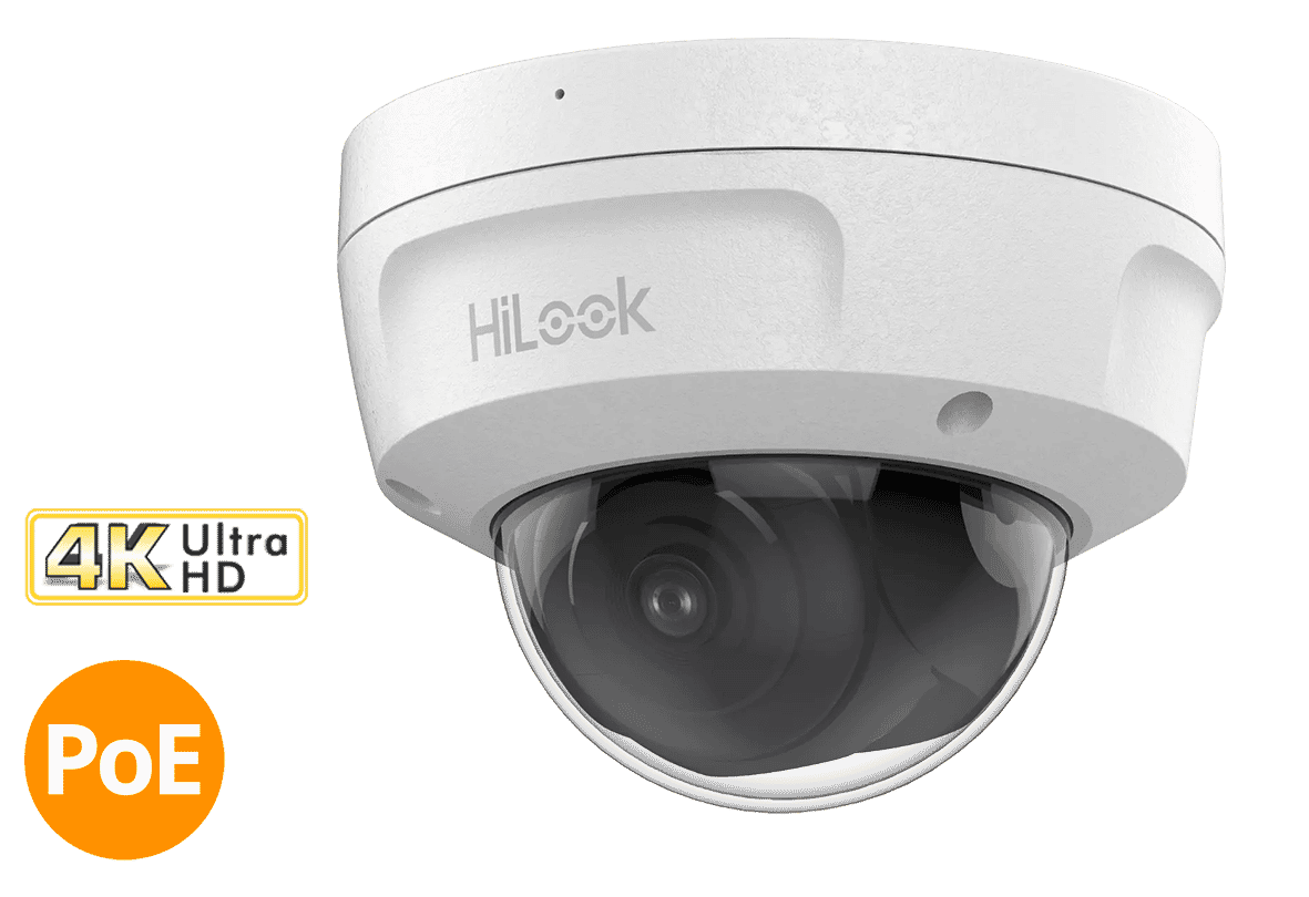 HiLook IPC-D180H-MUF 8MP 4K IP Dome Camera 2.8mm