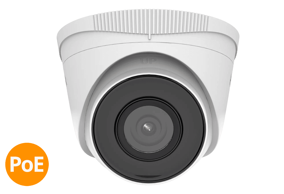 HiLook IPC-T221H-M 2MP IP PoE Turret Camera 2.8mm | Connectec.uk