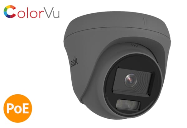 HiLook IPC-T259H Grey 5MP IP Colorvu Turret Camera 2.8mm
