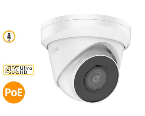 Hilook Ipc T280h Muf 8mp 4k Ip Turret Camera With Mic Connectec Uk
