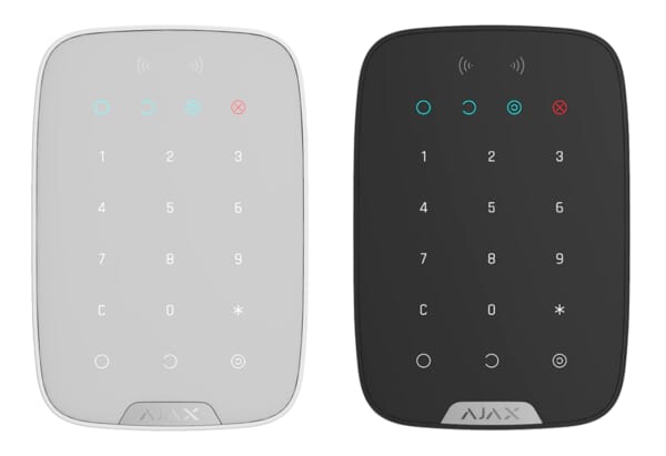 Ajax KeyPad Plus Wireless Touch Keypad with Prox Reader