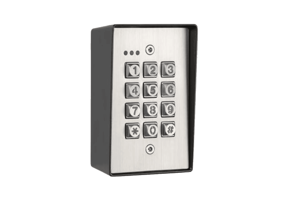 RGL KP50 Anti-Vandal Stand-Alone Access Control Keypad 100 Users 12/24 VDC