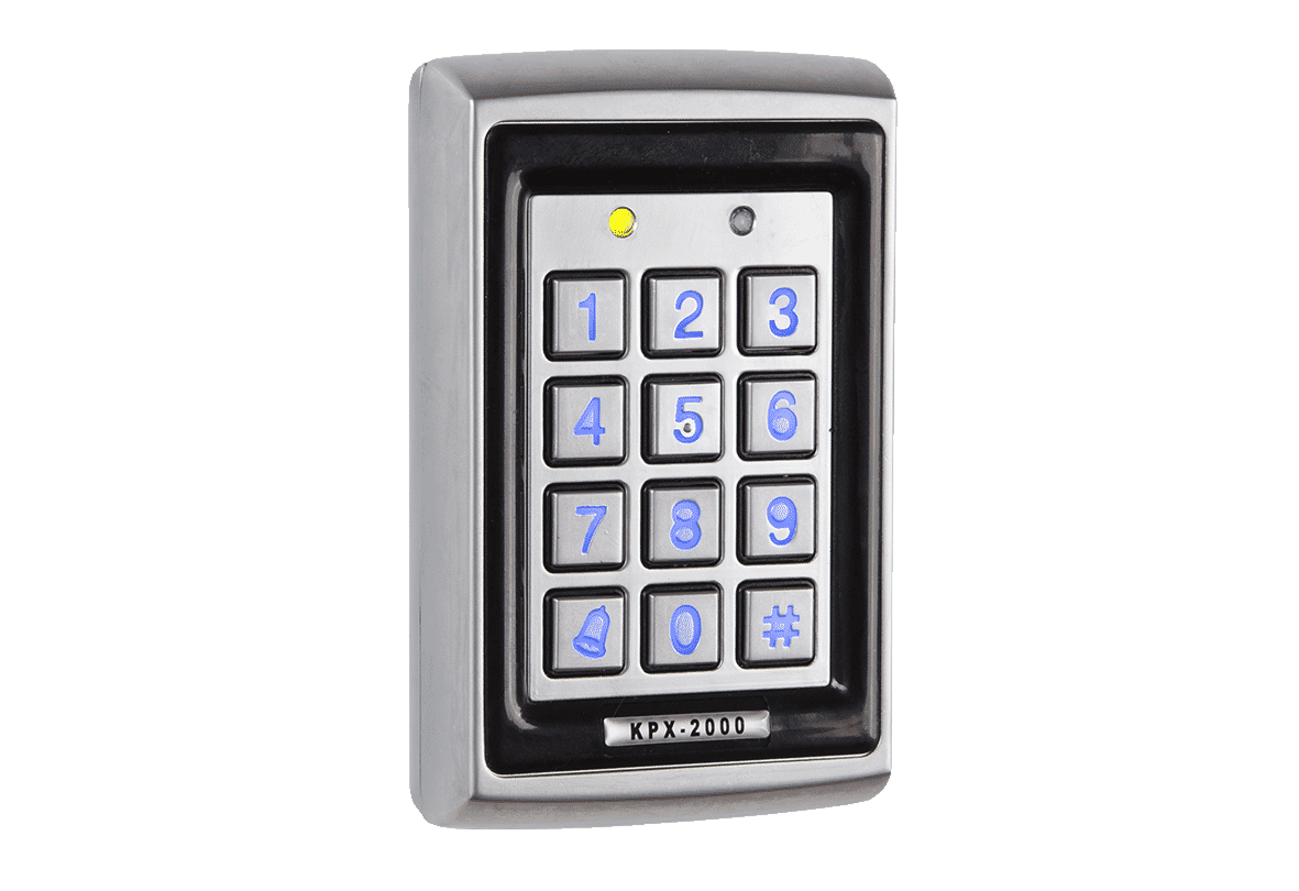 RGL KPX2000 Keypad with Prox Wiegand and Alarm Inputs 500 Users 12 VDC | Connectec.uk