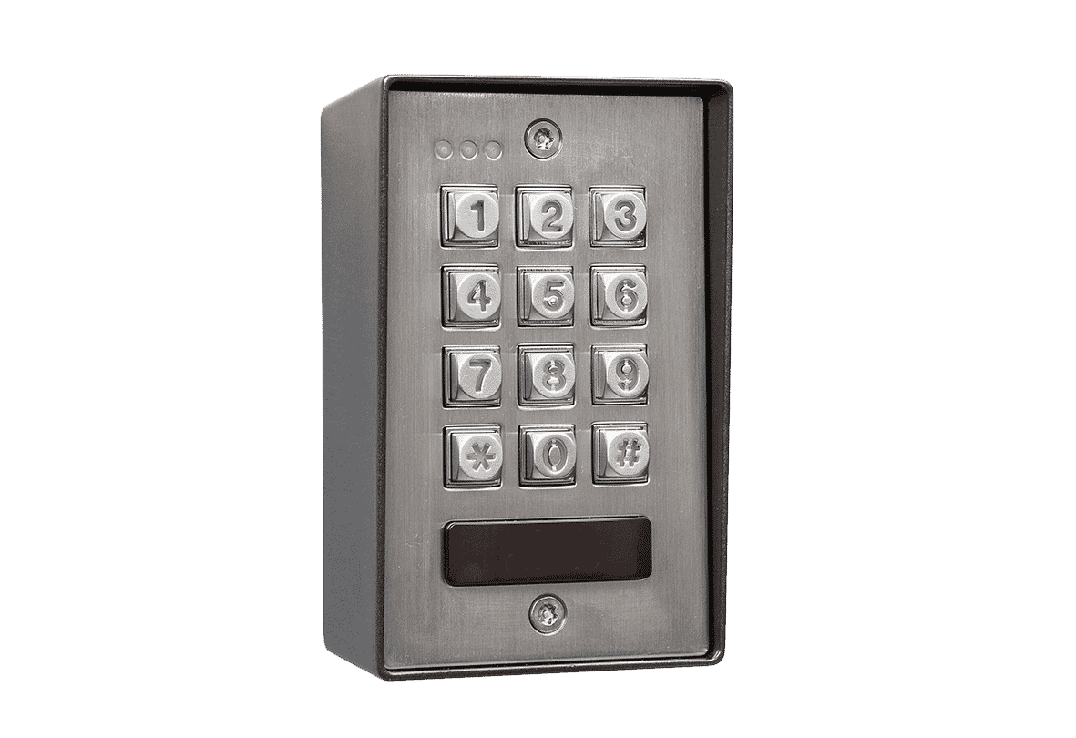 RGL KPX50 Anti-Vandal Stand-Alone Keypad with Prox 100 Users 12/24 VDC