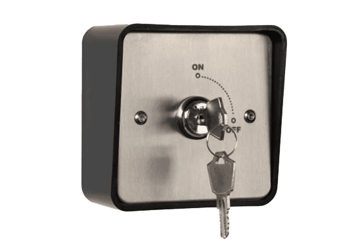 RGL KS-3 Stainless Steel On-Off-Auto Key Switch Latching IP64