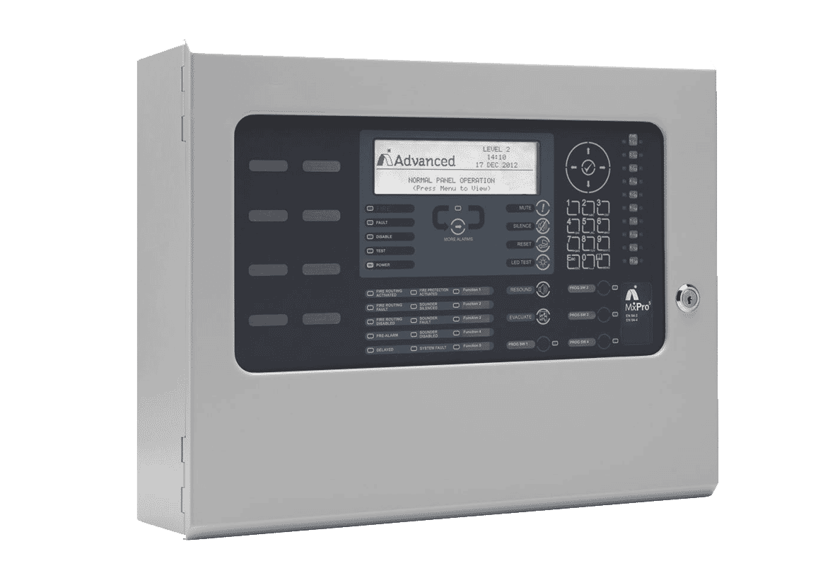 Advanced Electronics 1-2 Loop Fire Panel (Inc 2 Loop Cards)